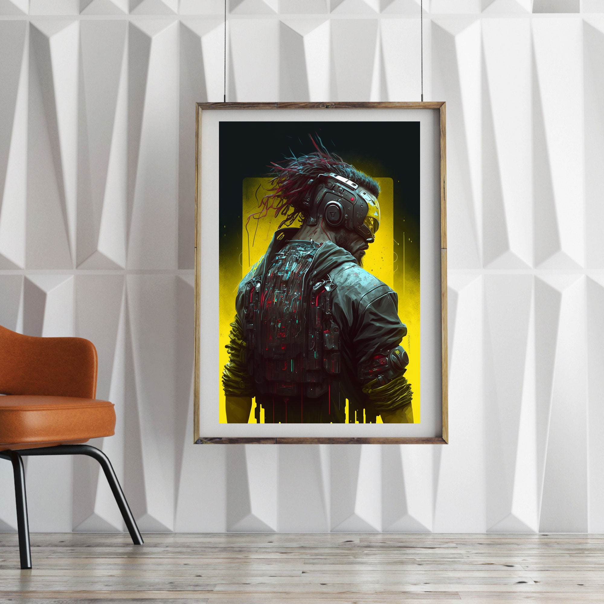 CYBERPUNK, Printable, Wandkunst/poster, Digital Download, Cyberpunk ...
