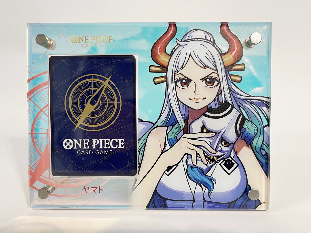 One Piece Card Game Acrylic Card Frame Yamato Leader - Etsy Canada