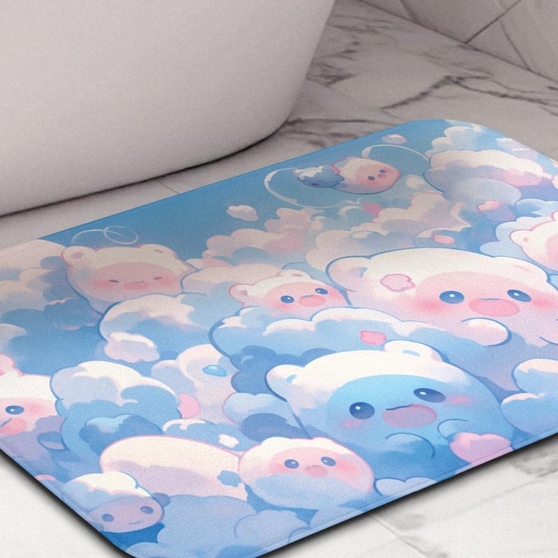 Bathroom Mat - Etsy
