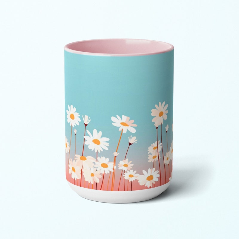 Daisy Mug - Etsy