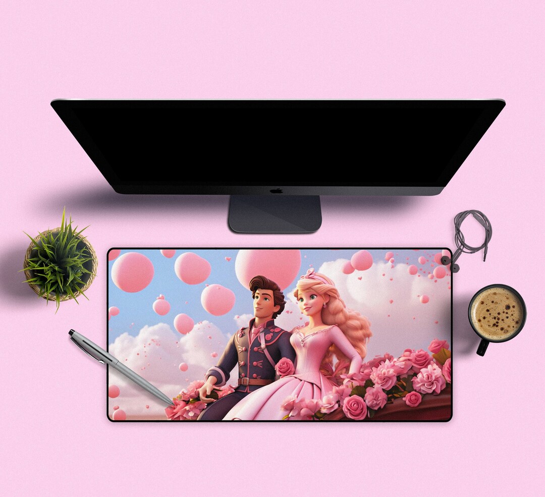 Barbie Princess Style Desk Mat Cute Cute Desk Mat for Barbie - Etsy