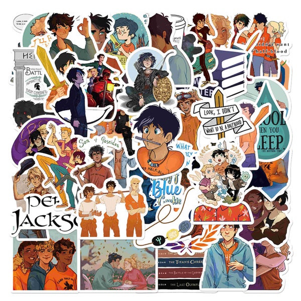Percy Jackson Stickers - Etsy