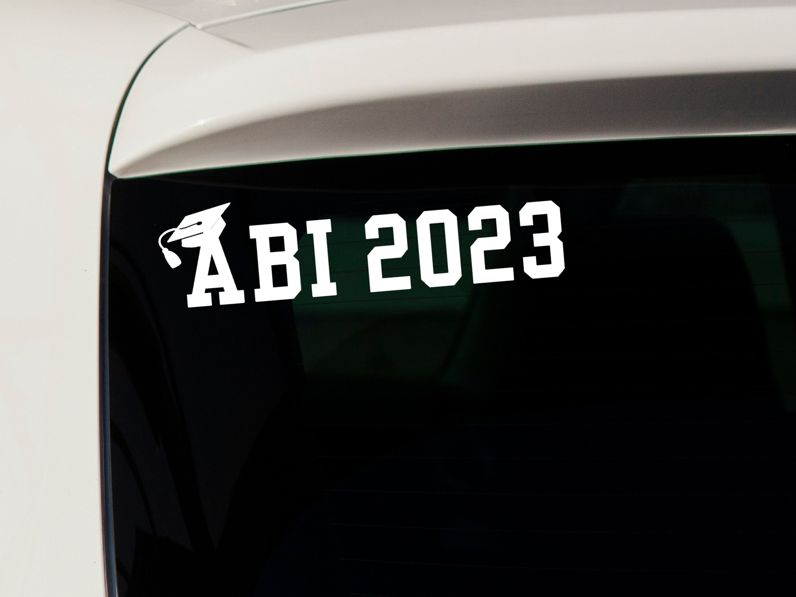 Abi 2023 Car Stickers Proudly Present Your Abitur on Your Vehicle - Etsy