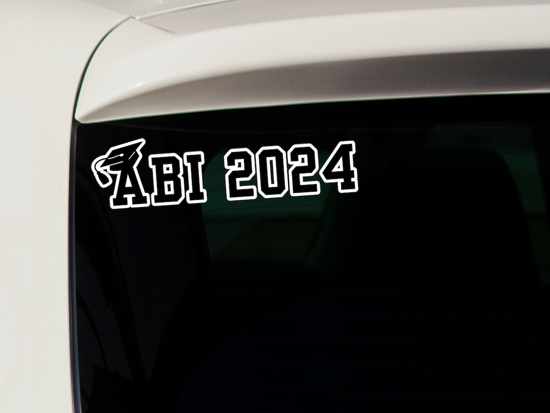 ABI 2024 Car Sticker Proudly Present Your High School Diploma on Your ...
