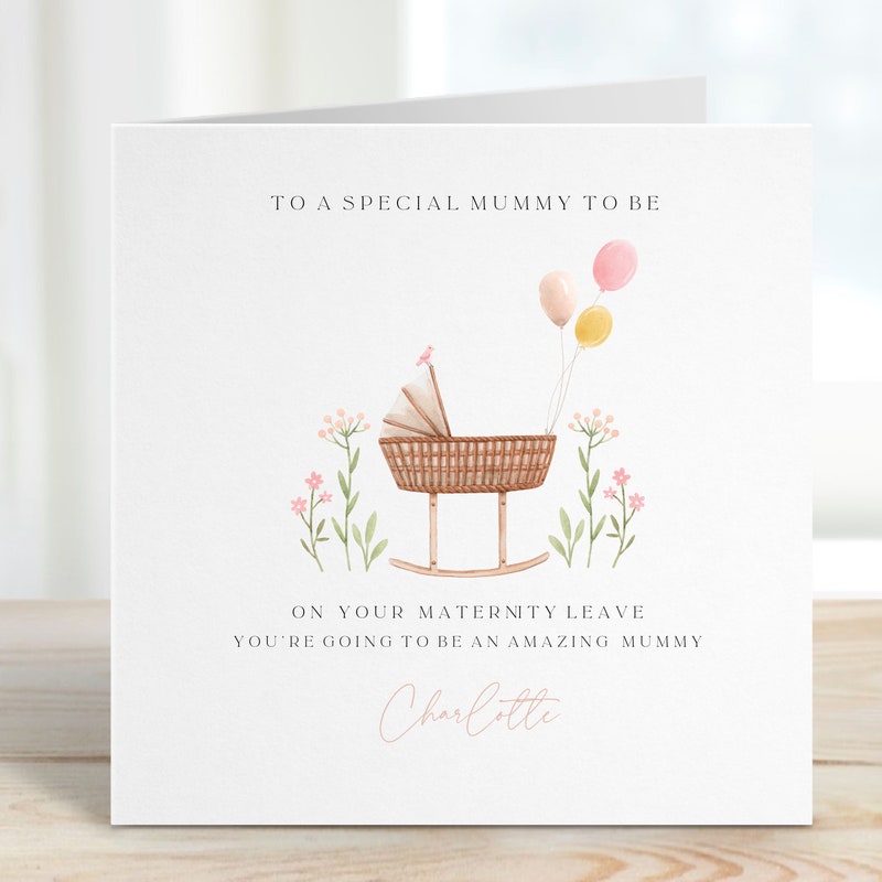 Maternity Leave Card - Etsy UK