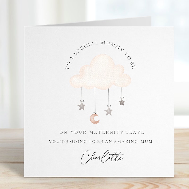 Maternity Leave Card - Etsy UK