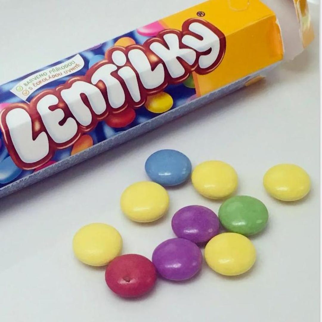 Traditional Czechoslovak ORION Sweets, 3pcs of Chocolate Lentils ...