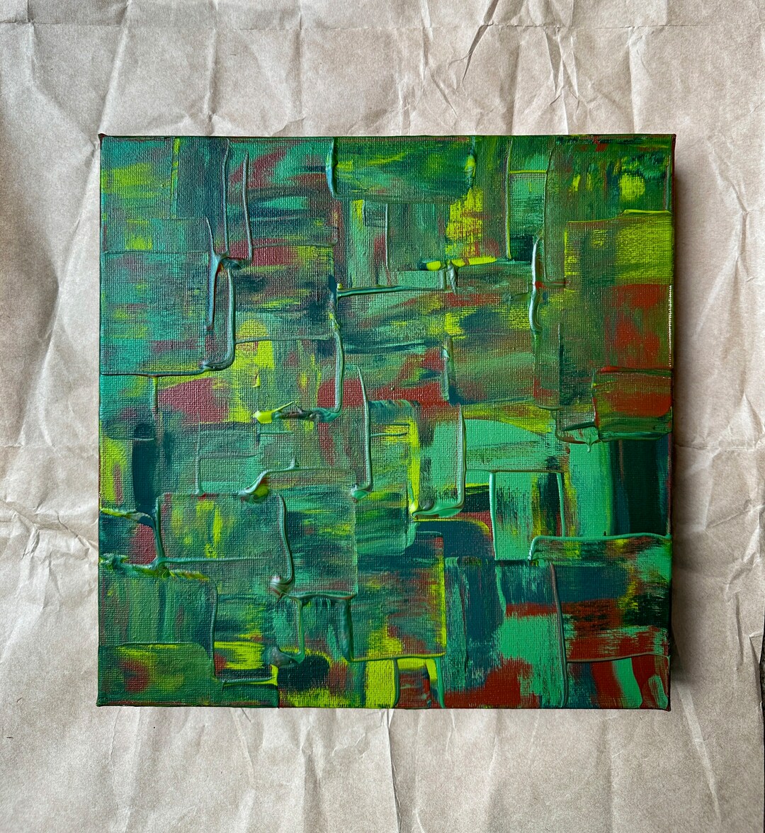 Earth Vibes • Original Abstract Acrylic Painting on Canvas ...