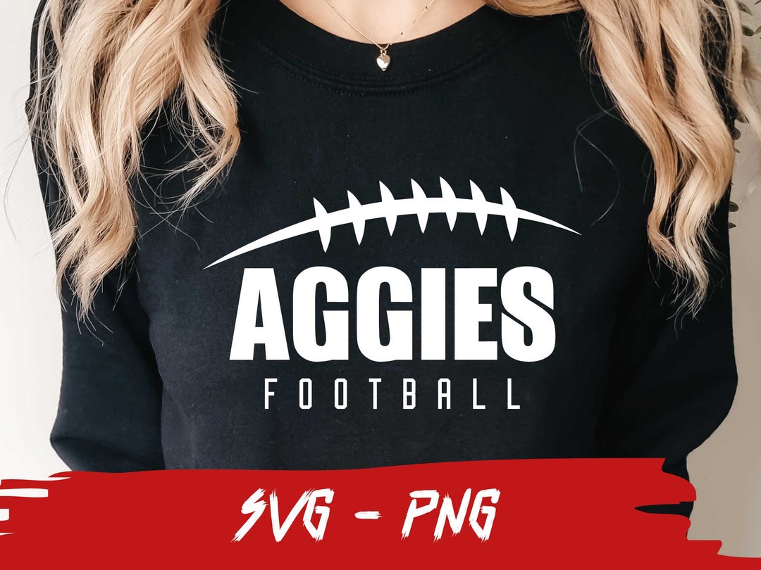 Aggies Football, Aggies Svg, Halfball Shirt, School Team Svg, College ...