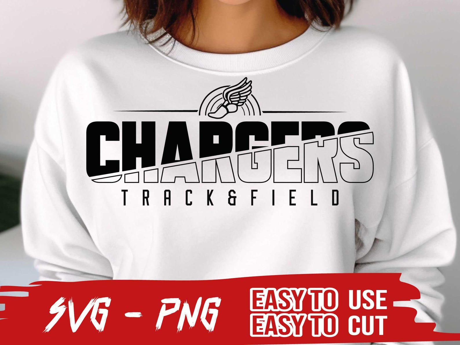 Chargers Track Team, Track an Field ,SVG and PNG File, Mascot Png File ...