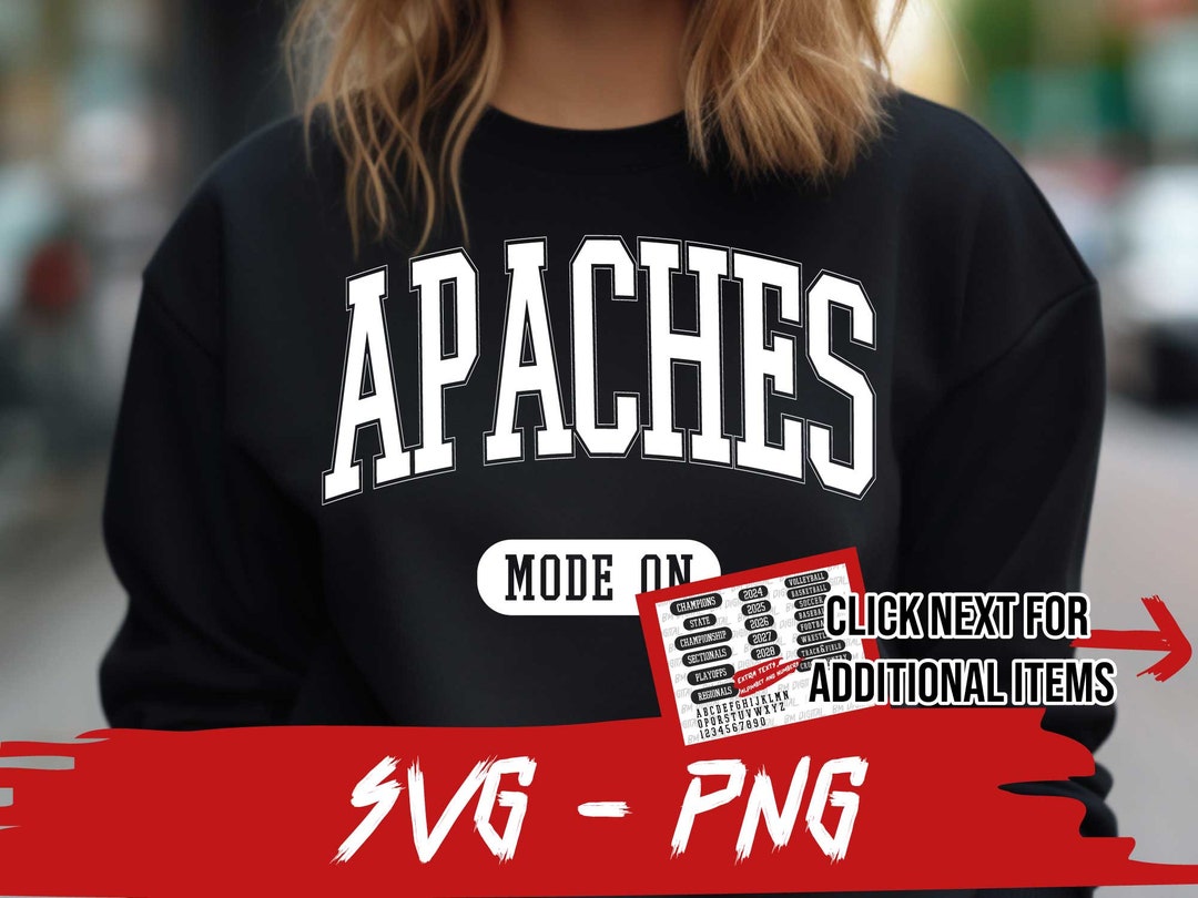 Apaches Bundle Svg and Png, +21 SVG and PNG File, Apaches Vintage ...