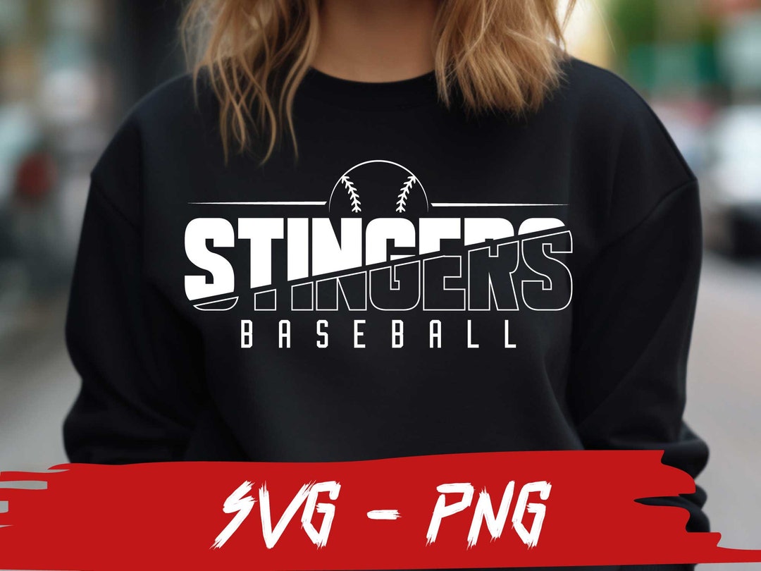 Stingers Baseball SVG and PNG File, Mascot Png File ,school Team Svg, Stingers Fan, Layered ...