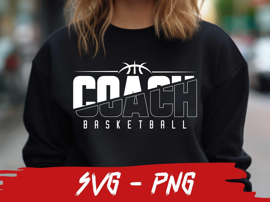 Basketball Coach SVG and PNG , School Basketball , College Basketball ...