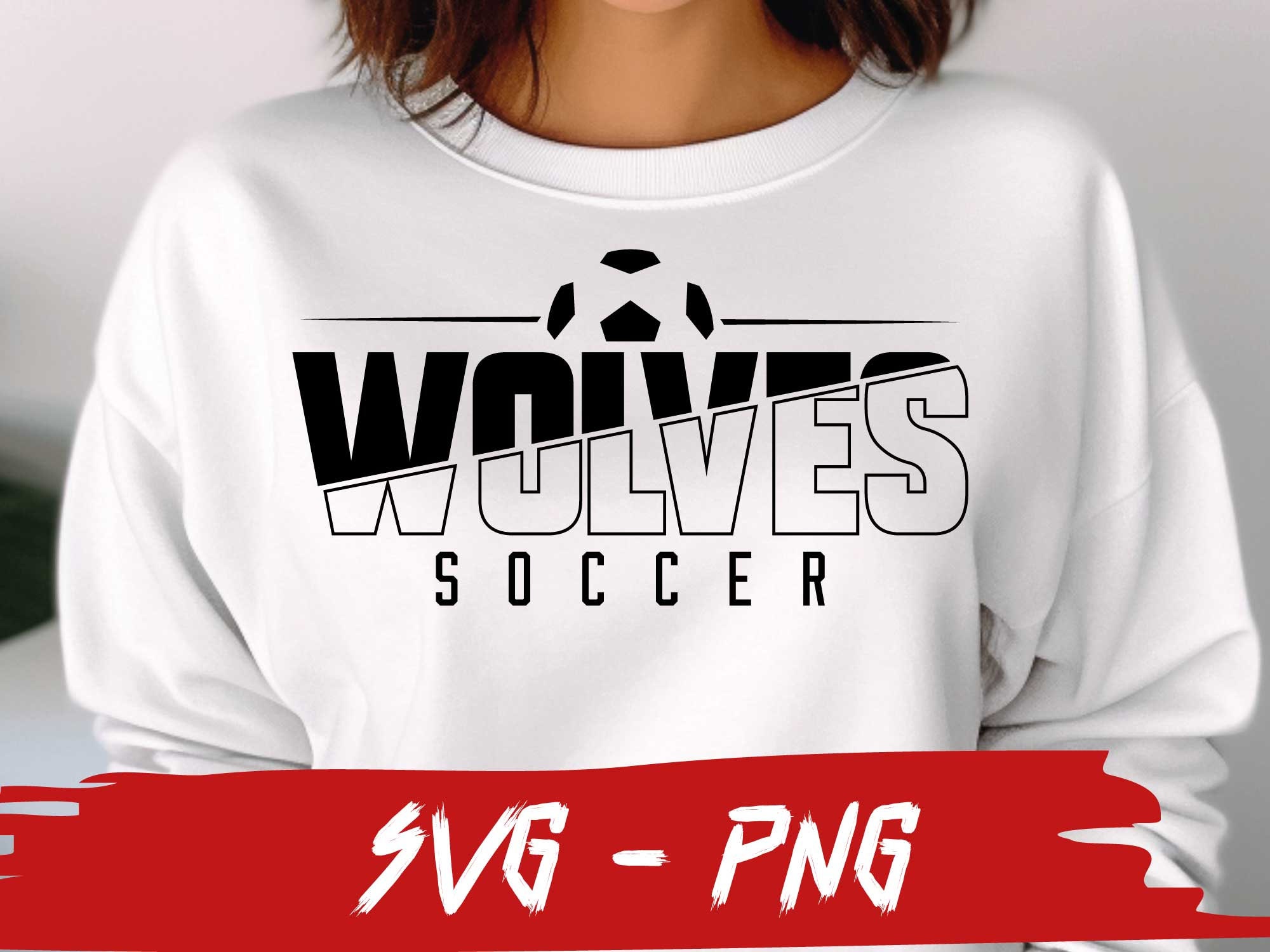 Wolves Soccer SVG and PNG File, Mascot Png File ,school Team Svg ...