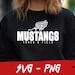 Mustangs Track and Field SVG and PNG File, Mascot Png File, School Team ...