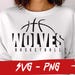 Wolves Basketball ,SVG and PNG File, Mascot Png File ,school Team Svg ...