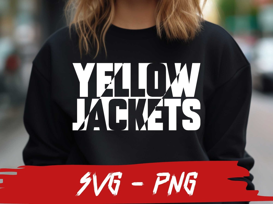Yellow Jacket Svg, SVG and PNG File, Yellow Jackets Football, School ...