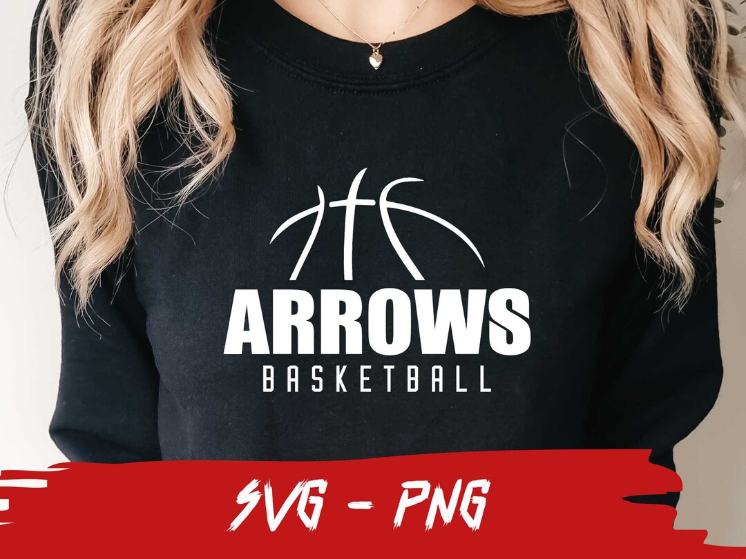 Arrows Basketball, Arrows Svg, Halfball Shirt, School Team Svg, College ...