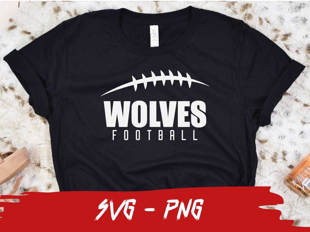 Wolves Svg Wolves Football Halfball Png School Team Svg - Etsy