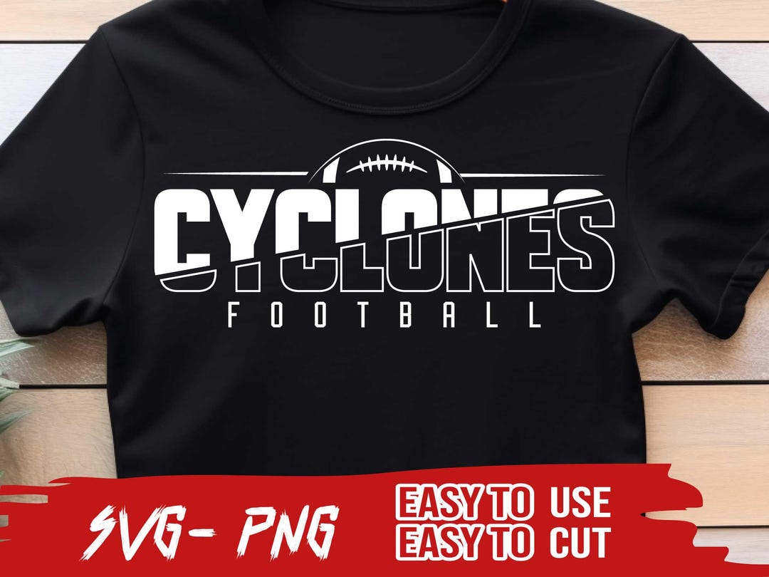 Cyclones Football SVG and PNG File, Cyclones Mascot File, School Team ...