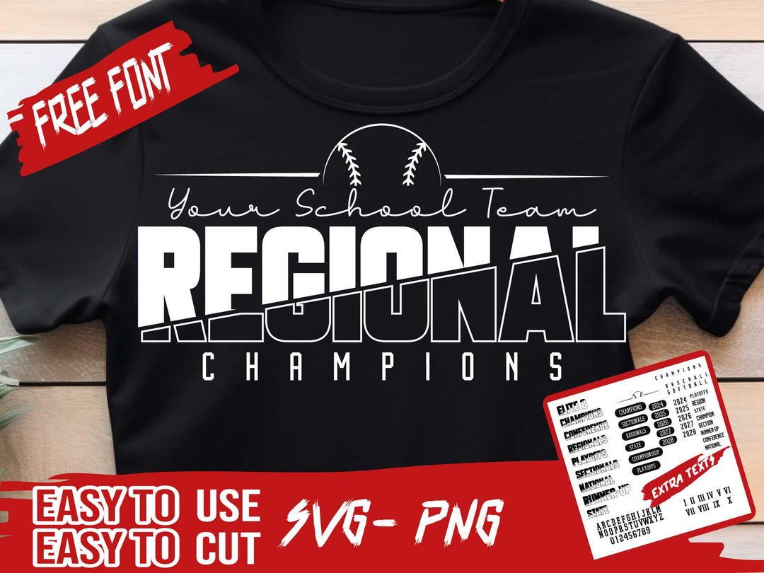 Regional Champions Bundle, College Baseball, Create Your Own Design ...