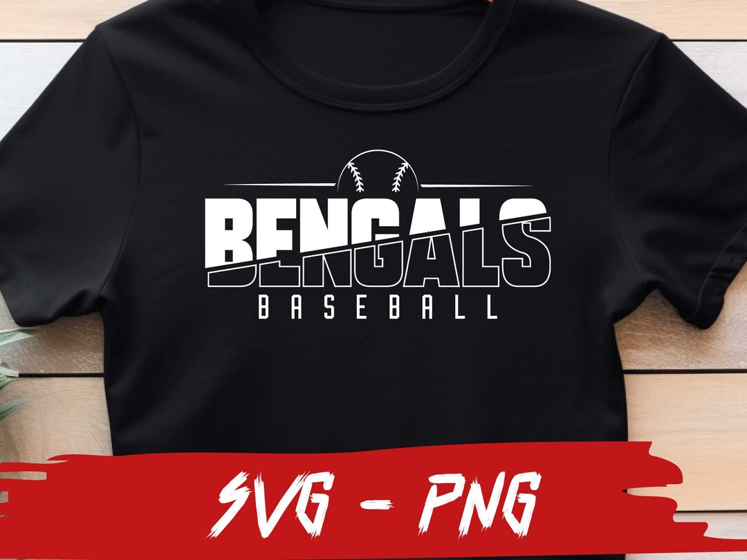Bengals Baseball SVG and PNG File, Mascot Png File, School Team Svg ...