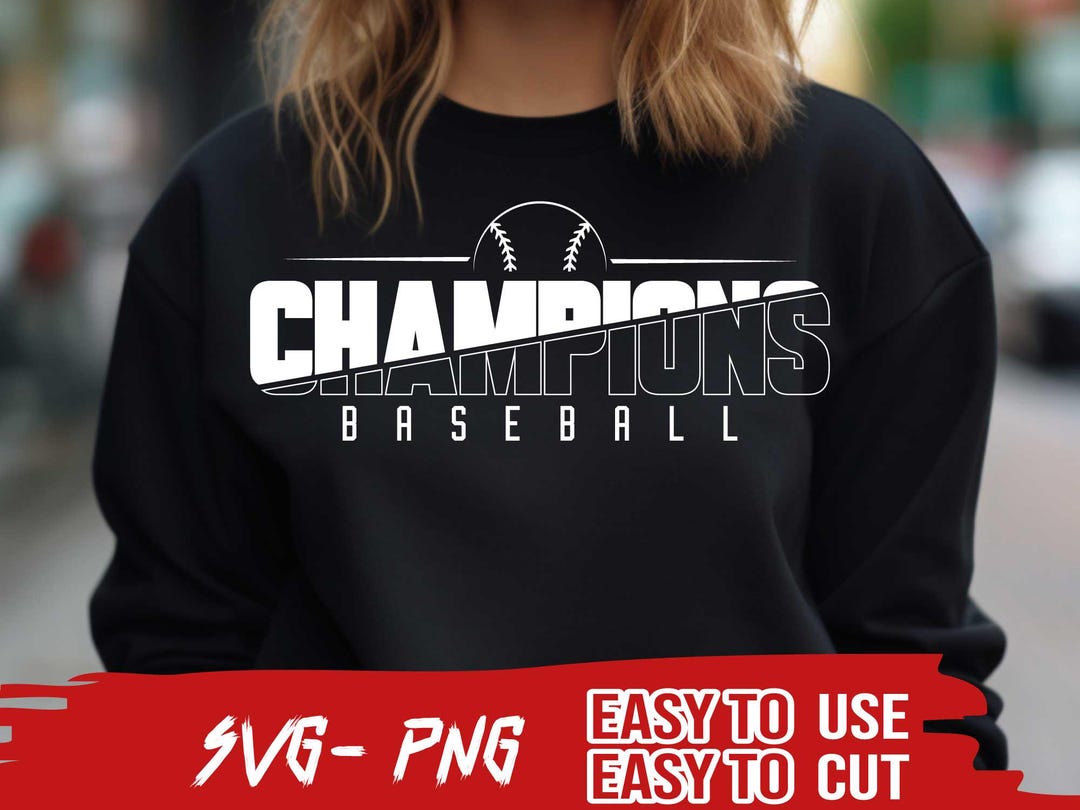 Baseball SVG, Champions Baseball Team, School Baseball Team, Digital ...
