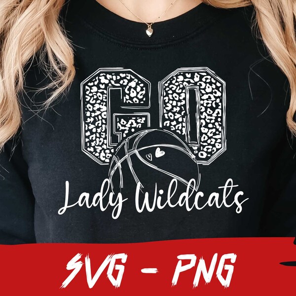 Lady Wildcats Basketball Svg - Etsy