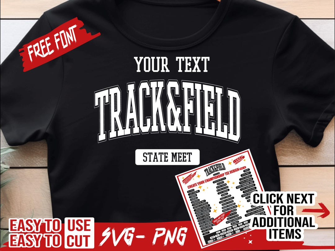 Custom Track and Field Bundle +50 Svg and Png,track State Champions ...