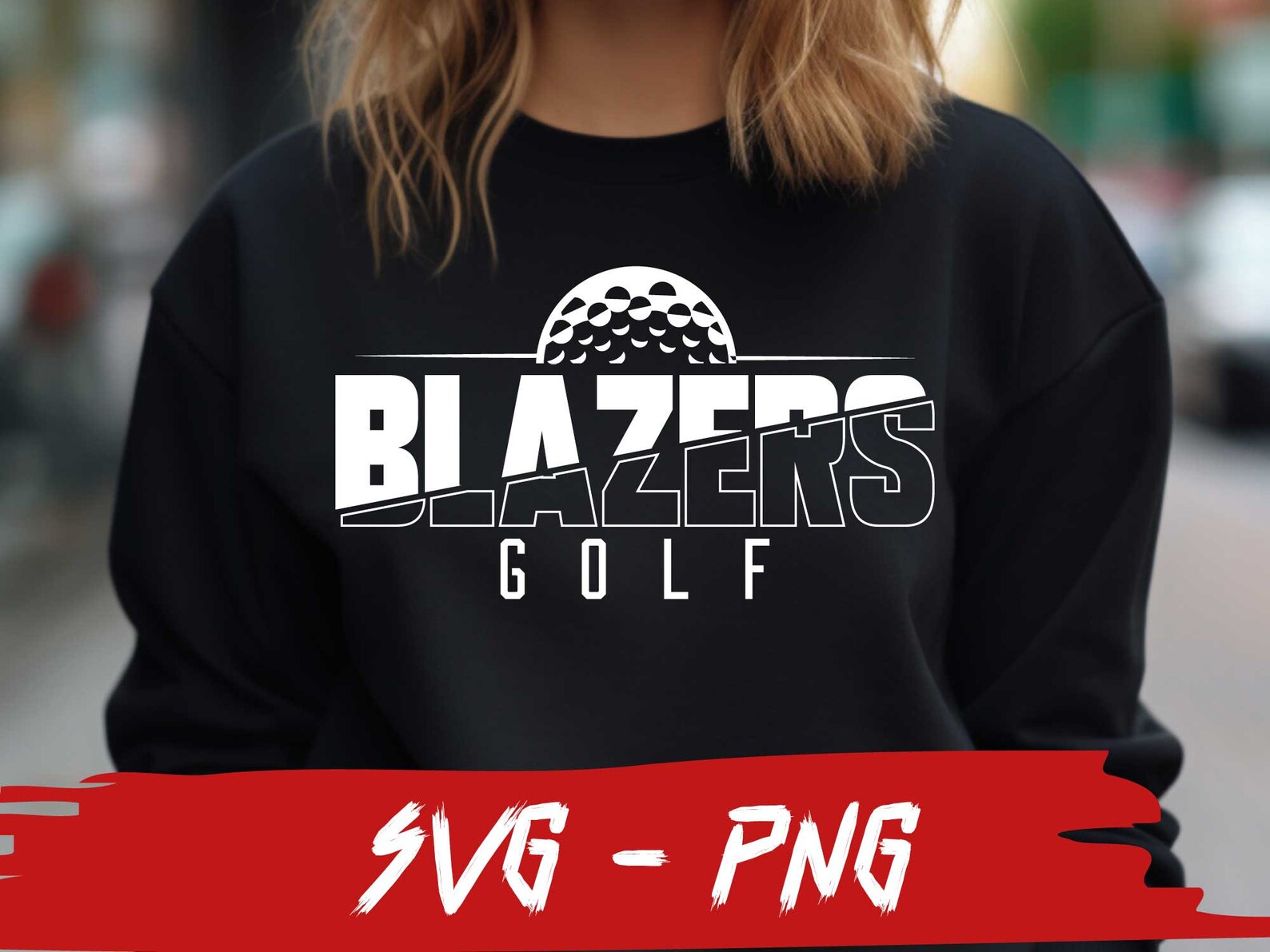 Blazers Golf Shirt Design Svg and Png File, Golf Champions, Blazers ...