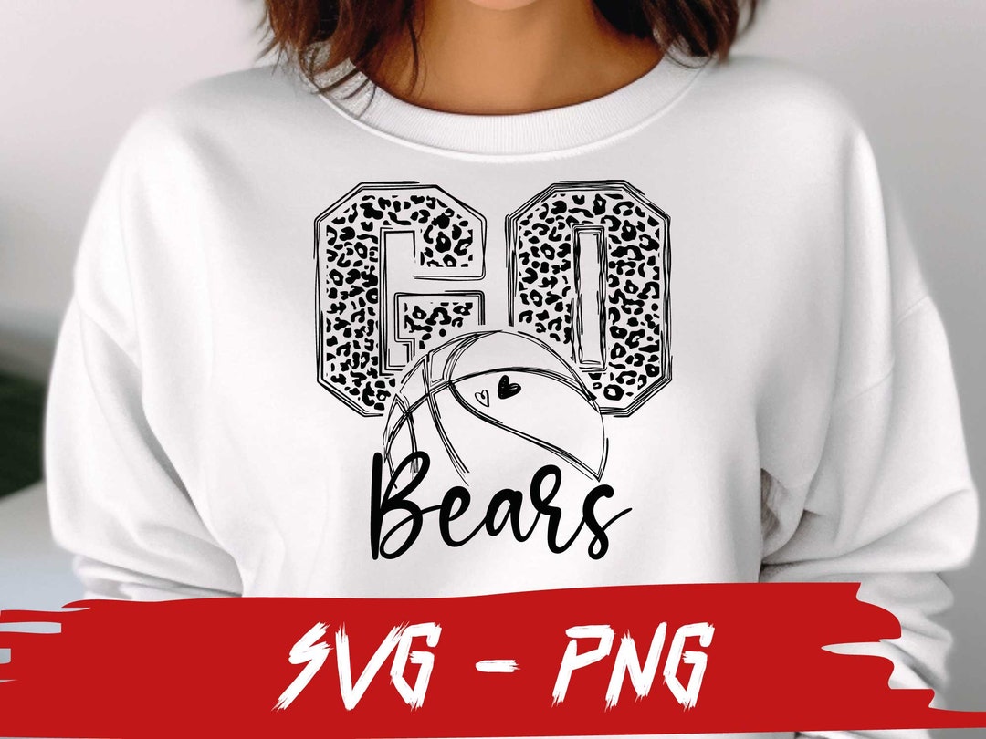 Go Bears Svg, Bears Basketball, Go Basketball Png, School Team Svg ...