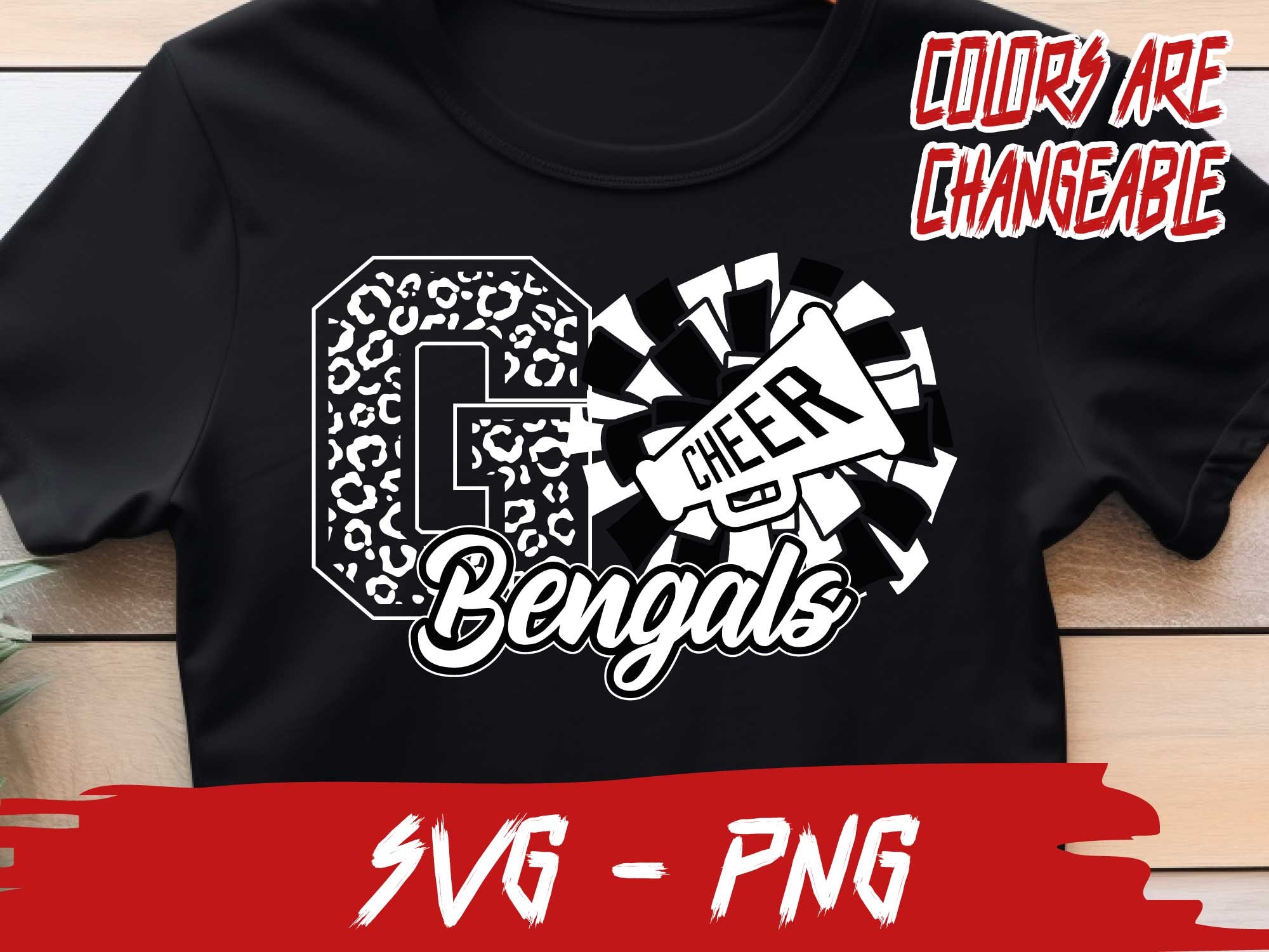 Bengals Cheer Svg, Cheer Png, Bengals Cheerleader, School Team Svg ...