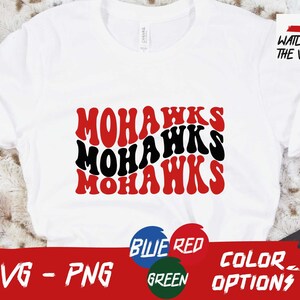 Mohawks Football Svg Mohawks Bundle School Team College - Etsy