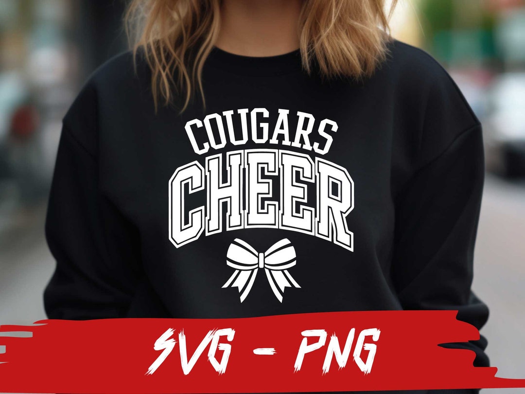 Cougars Cheer Design, SVG and PNG, School Team Design, Cougars ...
