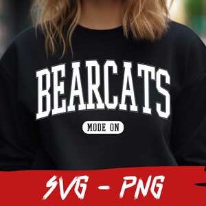 Bearcats Volleyball Bundle, 9x SVG and 18x PNG File , School Team Svg ...
