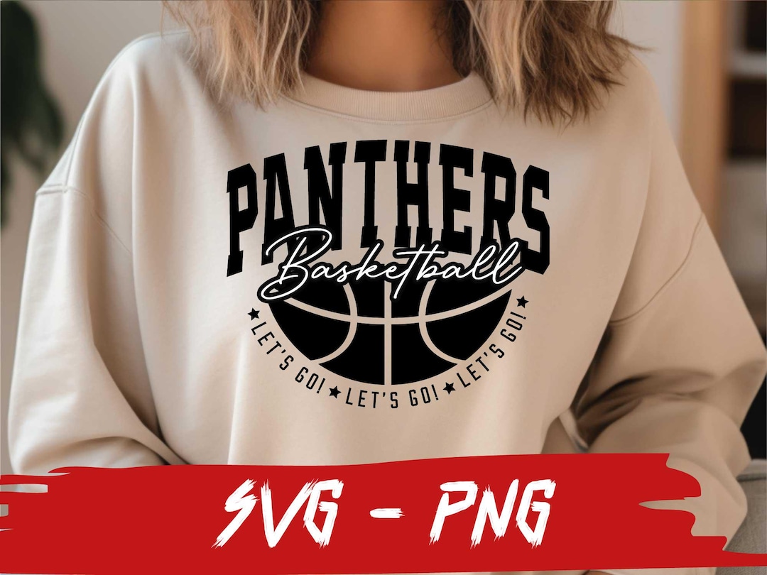Panthers Basketball Design, SVG and PNG File, Mascot Png File, School ...