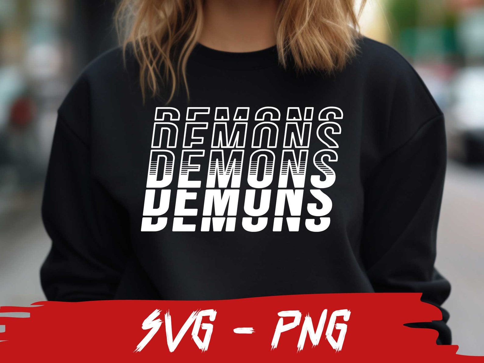 Demons Baseball Bundle, 9x SVG and 18x PNG File, School Team Svg ...