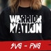 Warrior Nation, SVG and PNG File, School Team, Mascot Svg, Warriors Fan ...