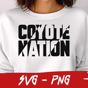 Coyotes Basketball Bundle, 9x SVG and 18x PNG File, School Team Svg ...