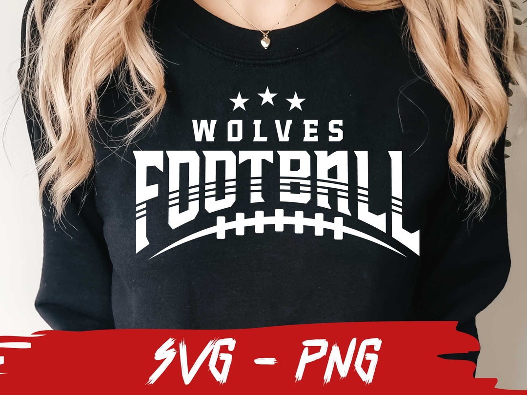 Wolves Football Svg, Wolves Png, Football Shirt, School Team Svg ...