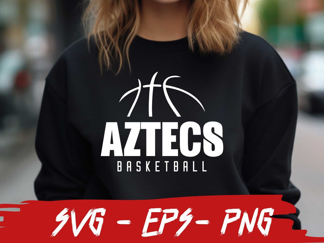 Aztecs Basketball, Aztecs Svg, Halfball Shirt, School Team Svg, College ...