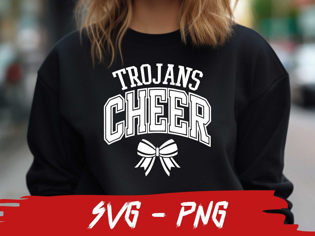 Trojans Cheer Design, SVG and PNG, School Team Design, Trojans ...