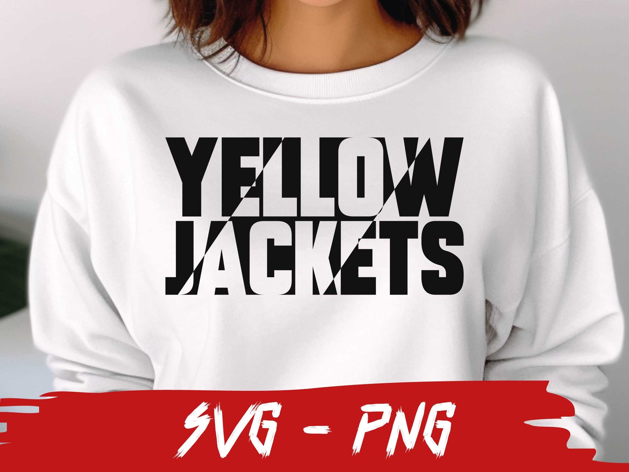 Yellow Jackets Baseball Bundle, 9x SVG and 18x PNG File, School Team ...