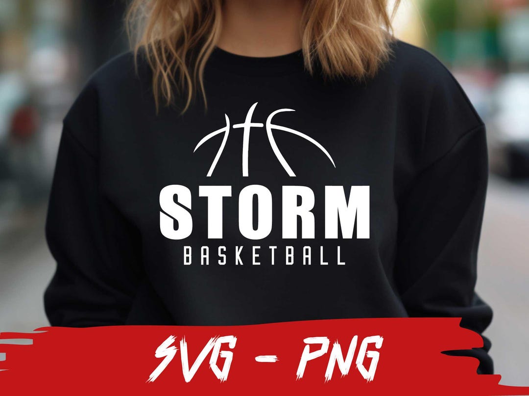 Storm Basketball, Storm Svg, Halfball Shirt, School Team Svg, College ...