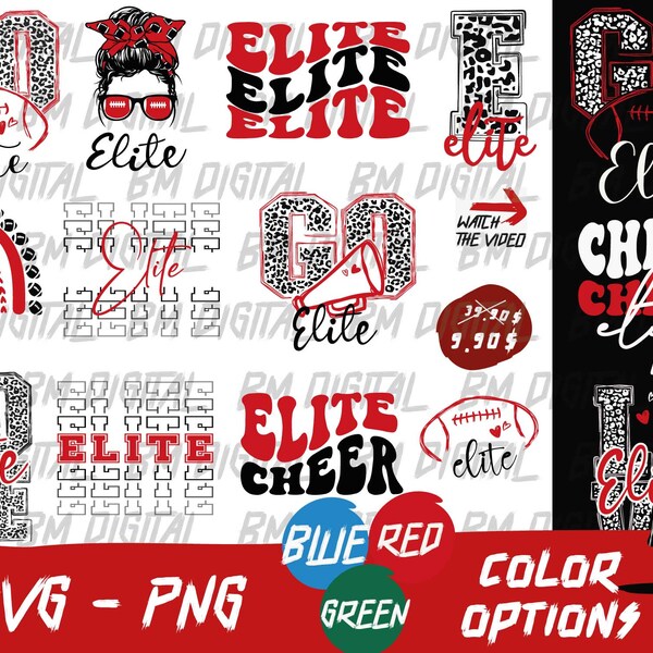 Football and Cheer Svg - Etsy