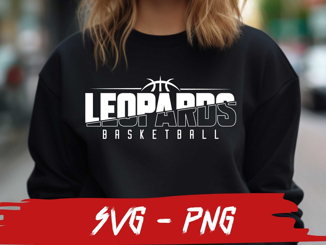 Leopards Basketball SVG and PNG File, Mascot Png File, School Team Svg ...