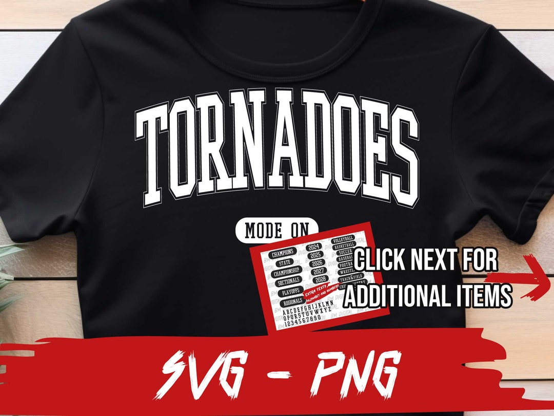 Tornadoes Bundle +21 Svg and Png, Tornadoes Vintage Design School Team ...