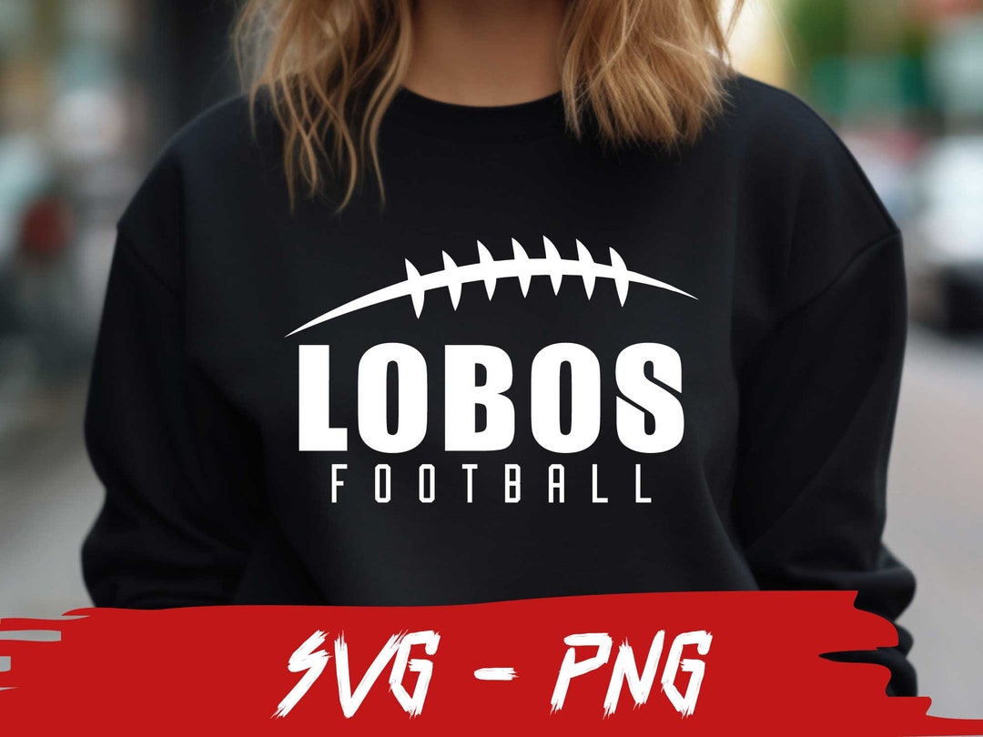 Lobos Football, Lobos Svg, Halfball Png, School Team Svg, College Team ...