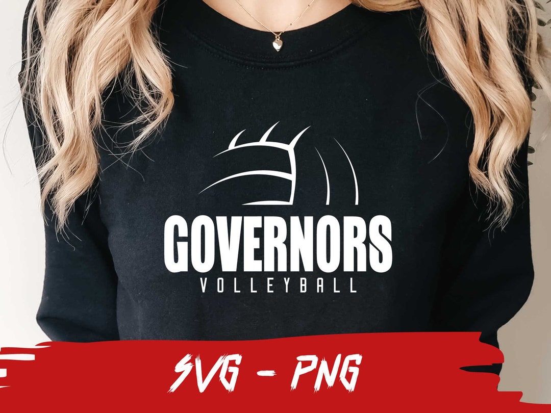 Governors Volleyball Governors Svg Halfball Shirt School - Etsy