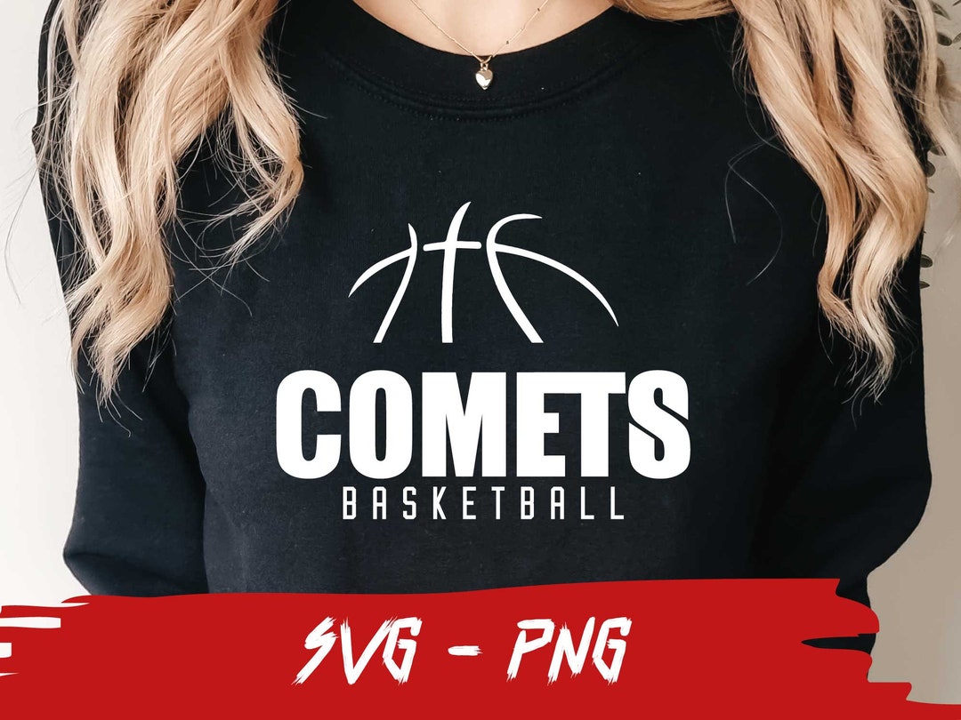 Comets Svg, Comets Basketball, Halfball Png, School Team Svg, College ...
